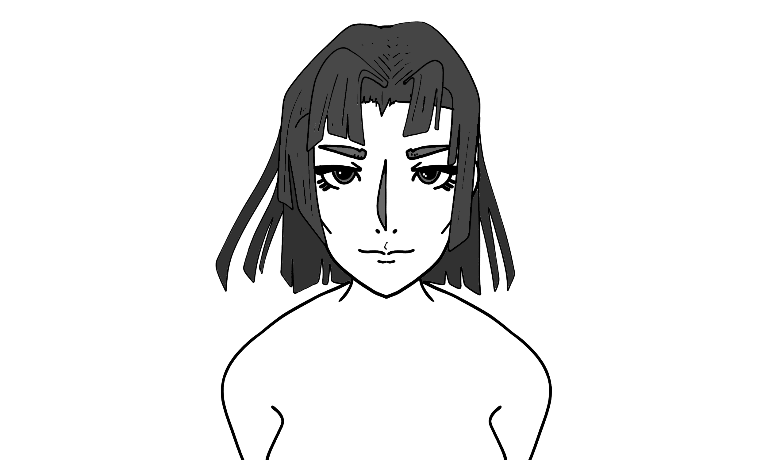 How To Draw Anime Hair JustSketchMe how-to-draw-anime-hair-justsketchme